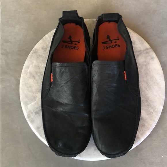 J Shoes | Shoes | J Shoes Brand Black Leather Loafers 5 | Poshmark